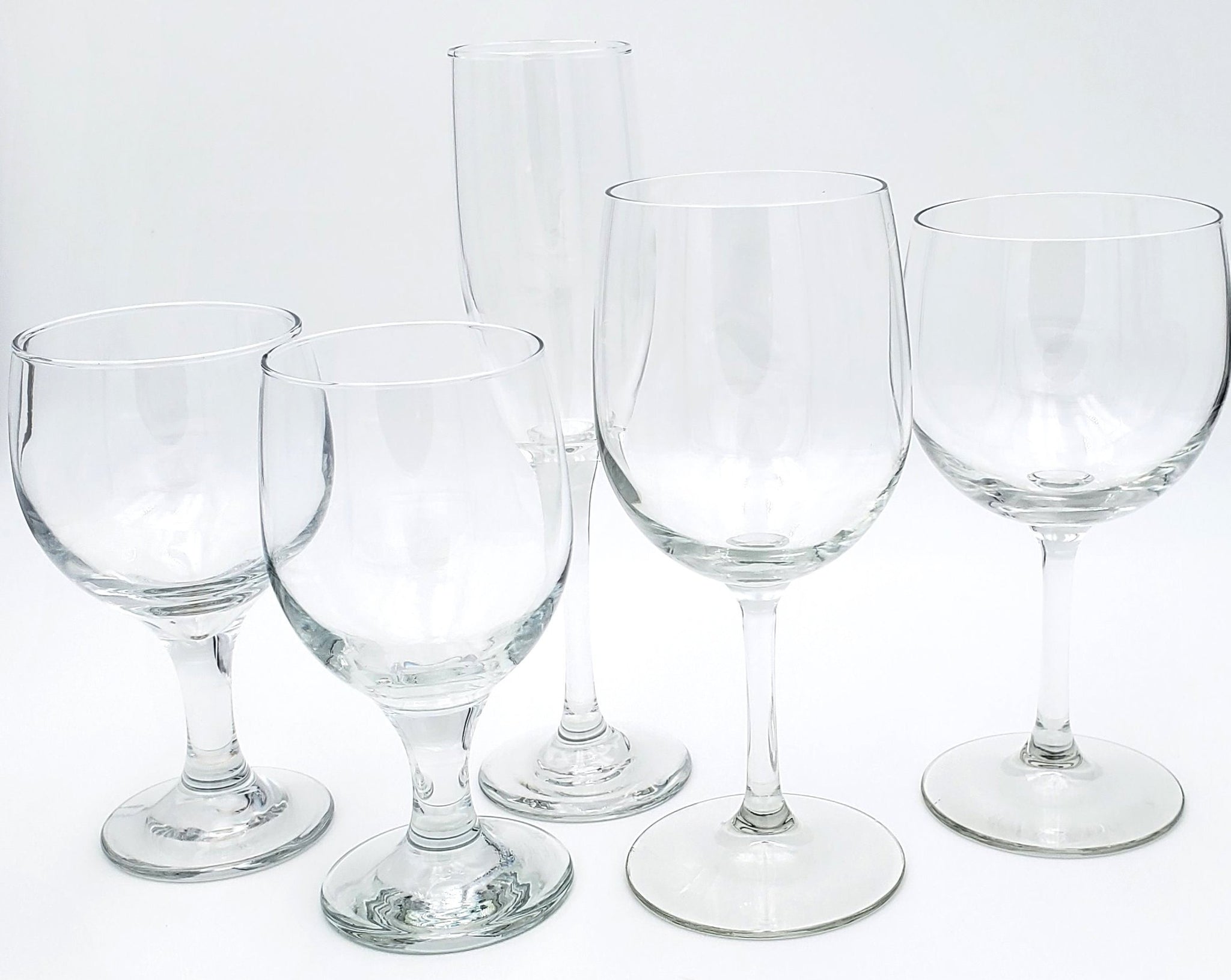 Glassware – Bermuda Party Rentals